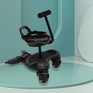 Universal 2in1 Stroller Ride Board with Seat Pedal - Buggy Wheeled ...