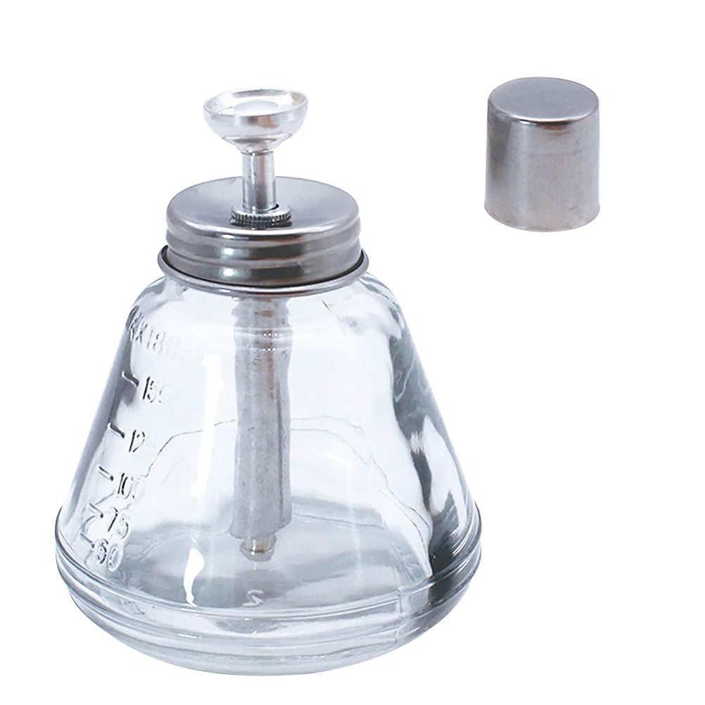 180ML Empty Push Down Alcohol Pump Sanitizer Container Glass Dispenser ...