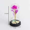 Glass Dome LED Rose, Light Up for Home and Holiday Decor - Walmart.com