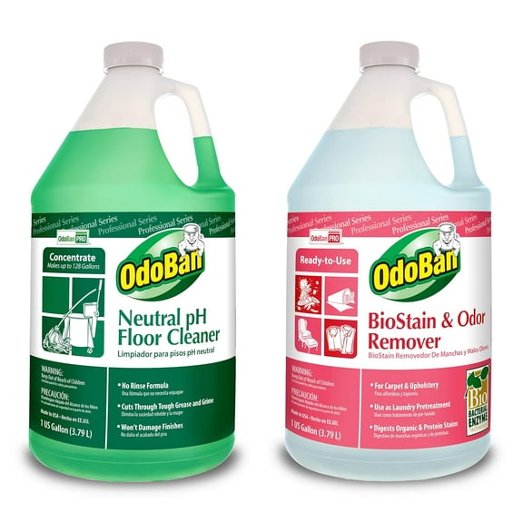 D/2 Biological Solution 1 Gallon Biodegradable Cleaner for Stains on ...