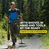 CKG Metal Detecting 3 in 1 Set, Heavy Duty Serrated Edge Digger ...