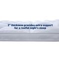 "Home Sweet Home Extra Plush 2"" Queen Size Mattress Topper, Hypo ...