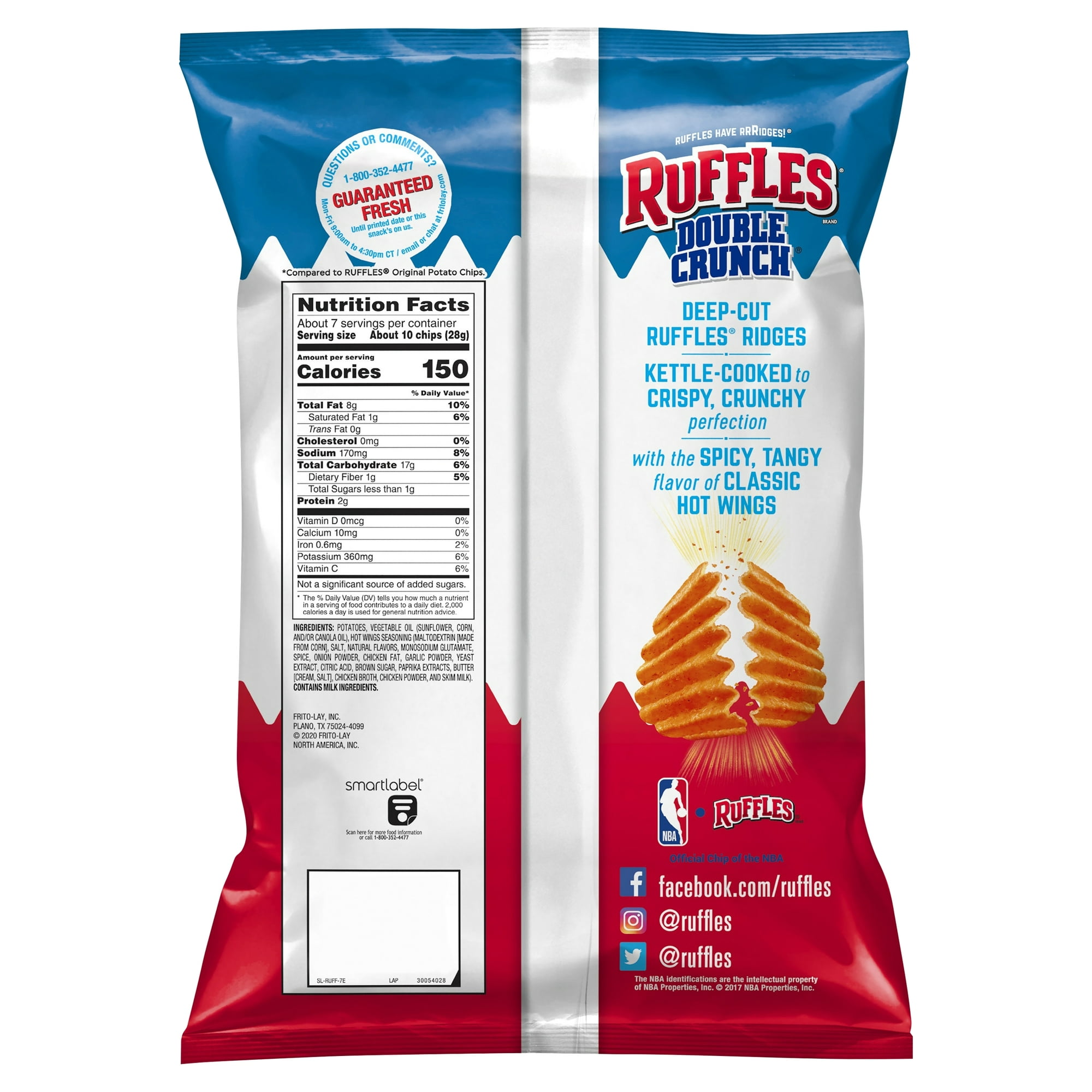 Ruffles Molten Hot Wings