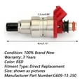 Applicable to 4 Fuel Injectors G609-13-250 For Mazda B2600 Mpv ...