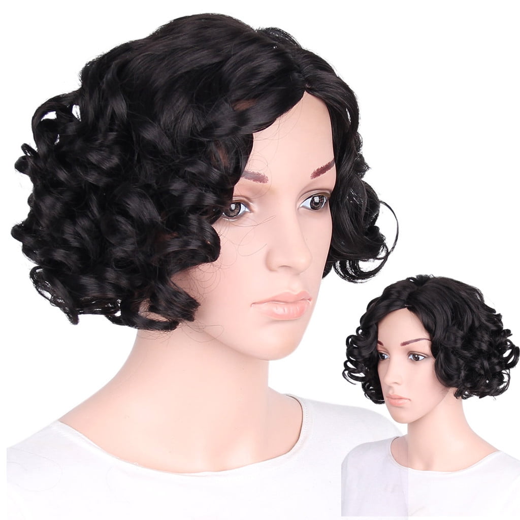 DOPI Fashion Womens Sexy Full Wig Short Wig Curly Wig Styling Cool Wig ...