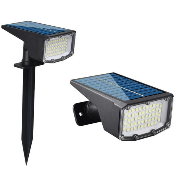Focos solares para exteriores, impermeables, paquete de 4 IP65, LED, 3 ...