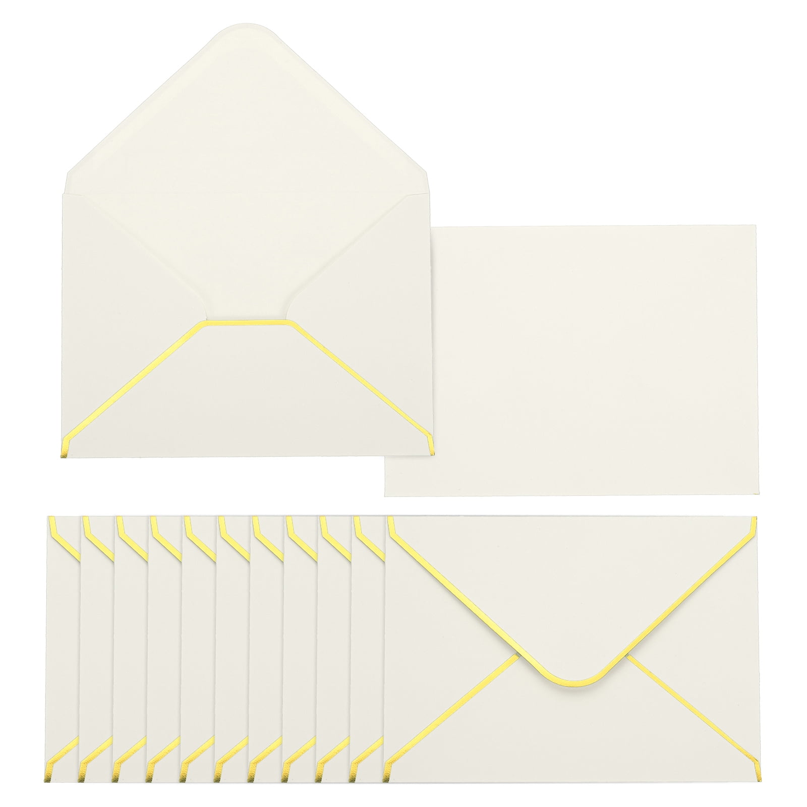 Click here for Uxcell 50 Pack A6 Envelopes  4x6 Card V Flap Envel... prices