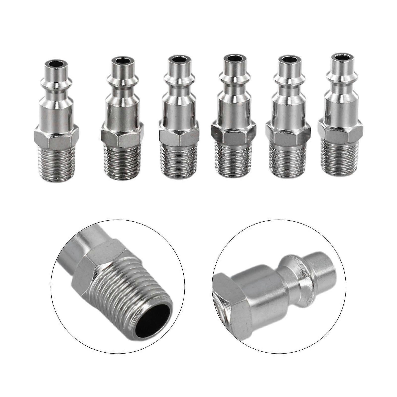 1/4Inch NPT Male Threads Quick Release Connector Pneumatic Tool Air ...
