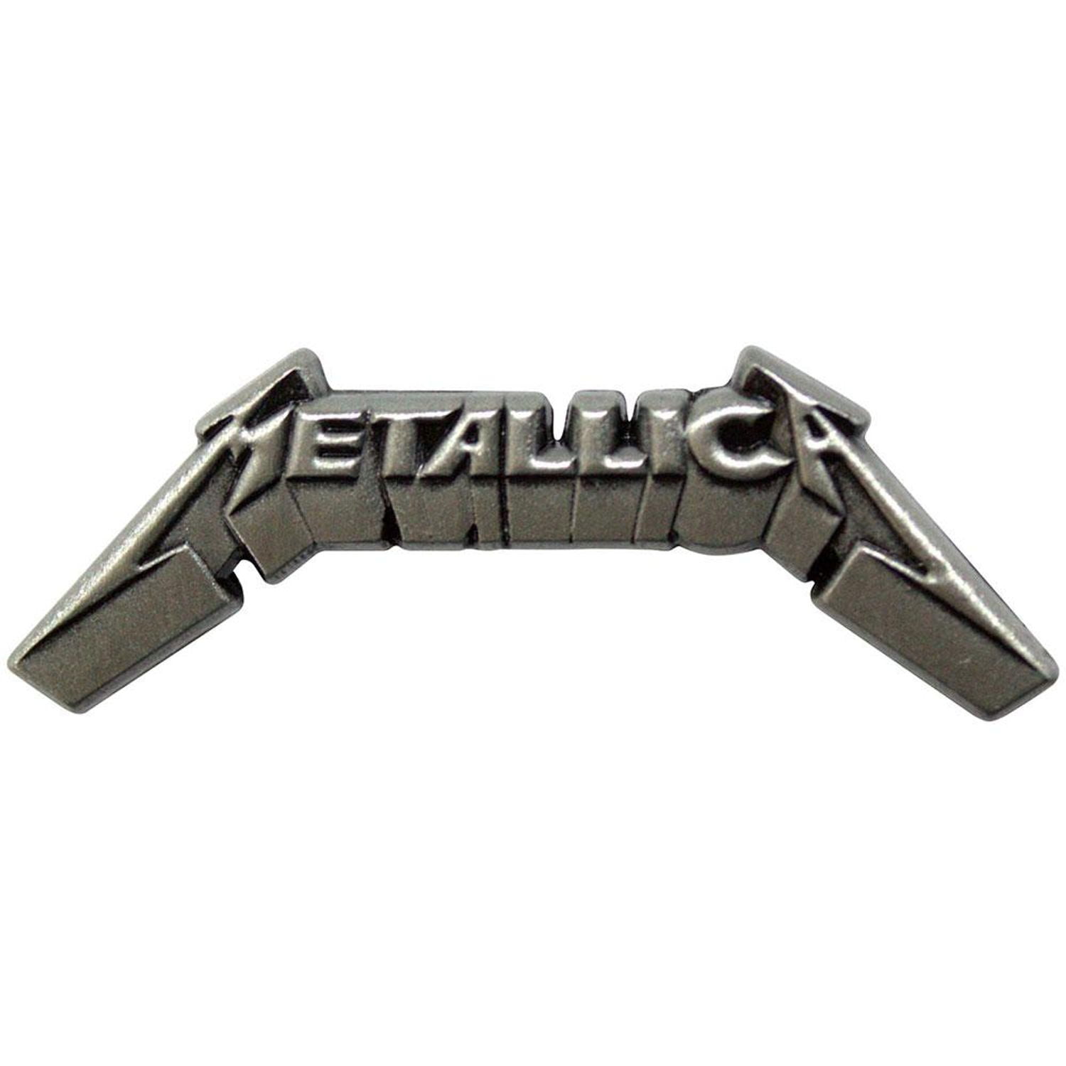 Metallica 3d Logo Badge