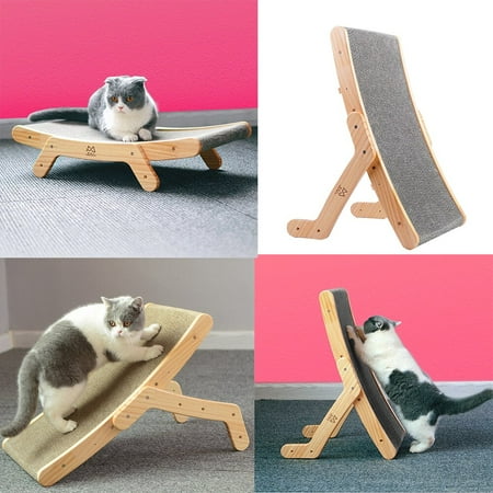 Wooden Cat Scratcher Scraper Detachable Cat Scratcher Board Cat Scraper ...