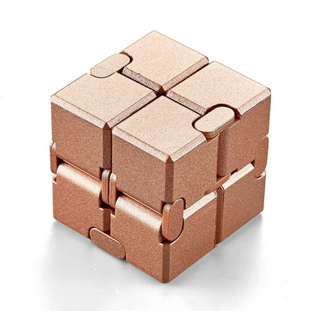 Infinity Cube Portable Mini Infinite Flipping Fidget Finger Toy Reduce ...