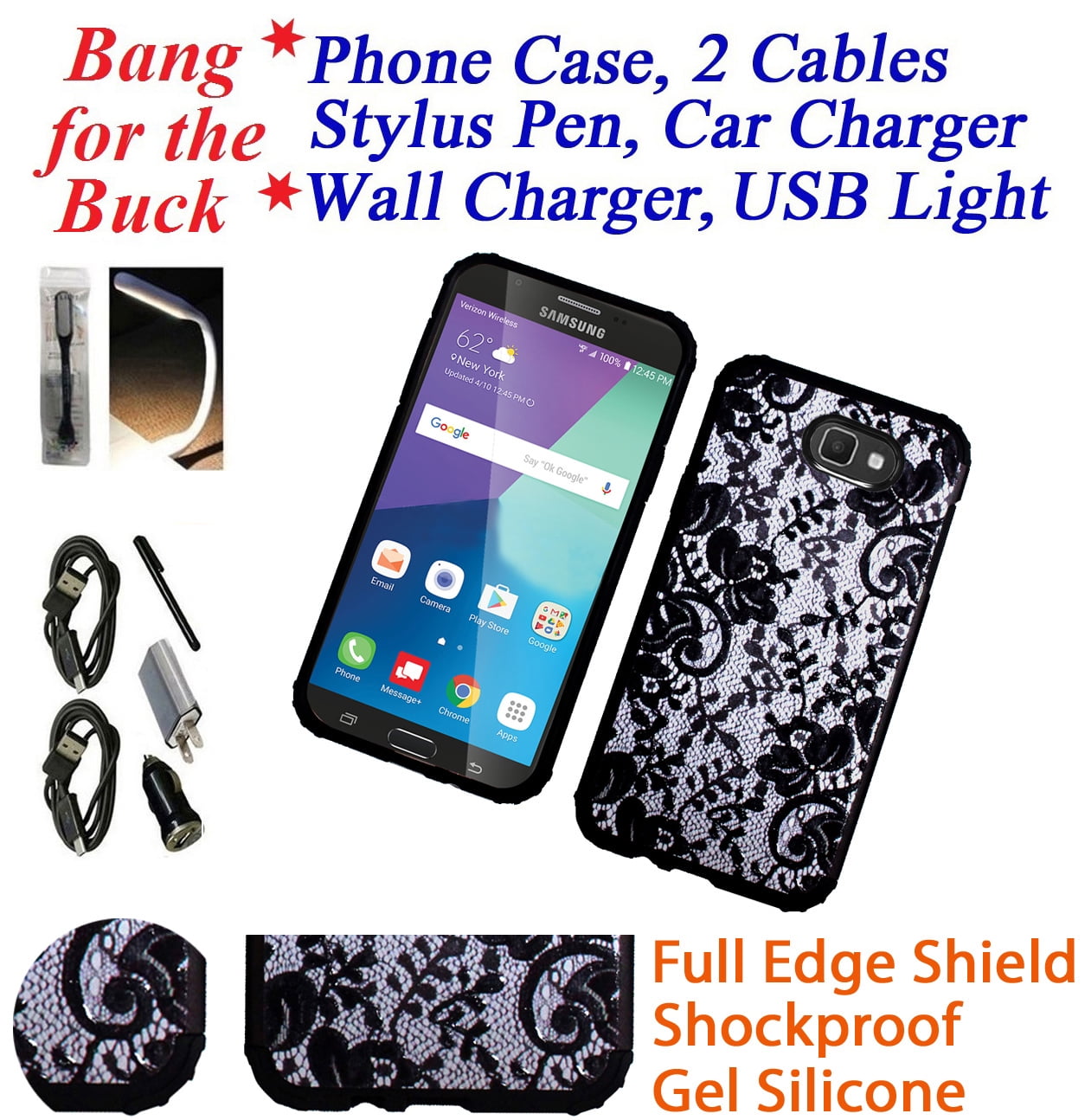 ~Value Pack~ for Samsung Galaxy J7 Prime On Nxt On7 Prime Case Phone ...