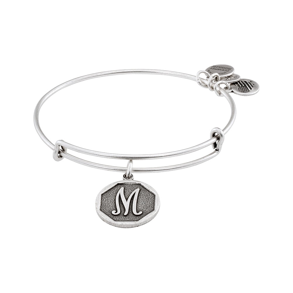 Initial Expandable Wire Bangle Bracelet, 2.5 - Walmart.com