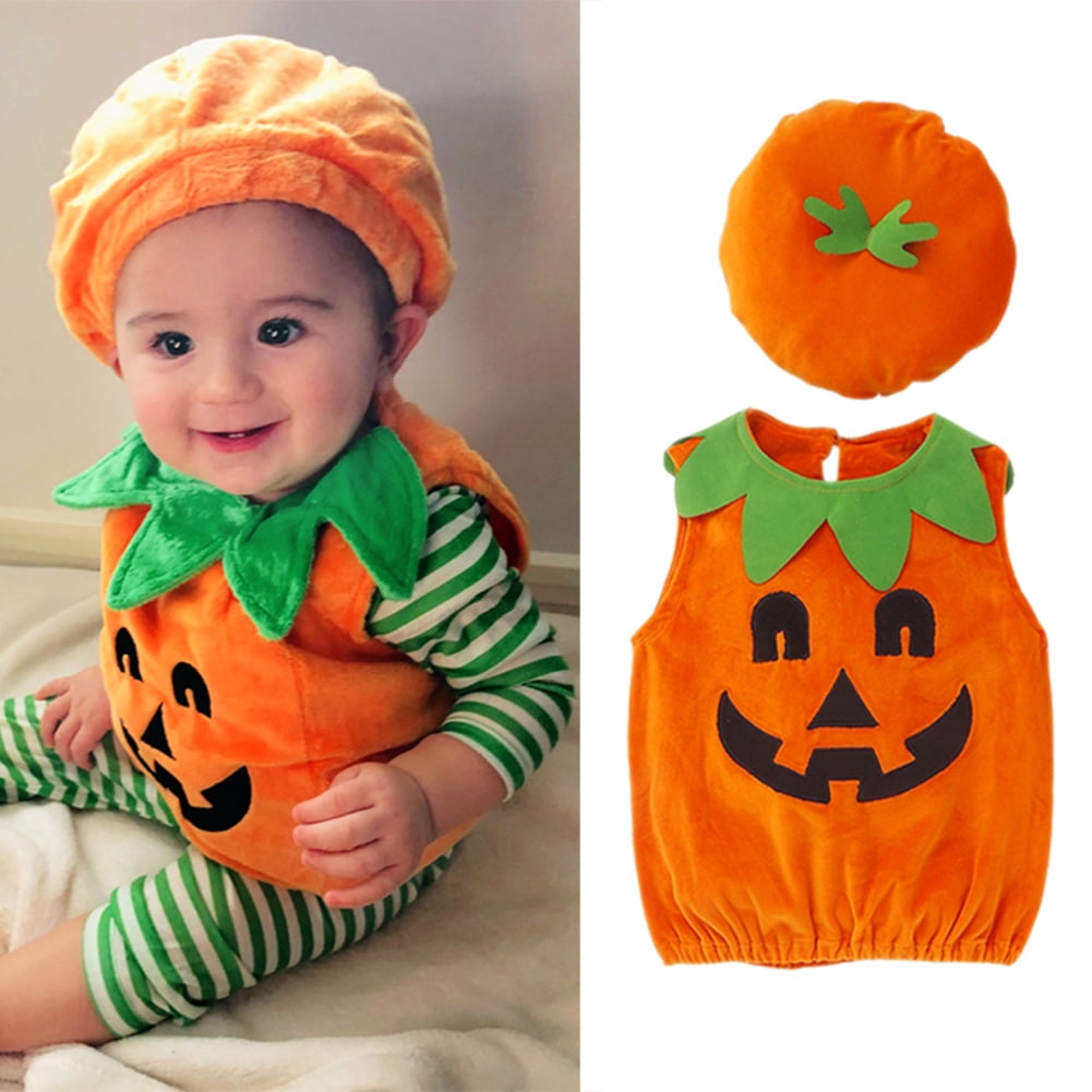 Maxcozy Baby Girl Boy Halloween Pumpkin Costume Fancy Dress Clothes maxcozy-baby-girl-boy-halloween-pumpkin-costume-fancy-dress-clothes