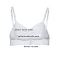 B2BODY Girls and Big Girls Cotton Bras Adjustable Wireless Training Bra ...