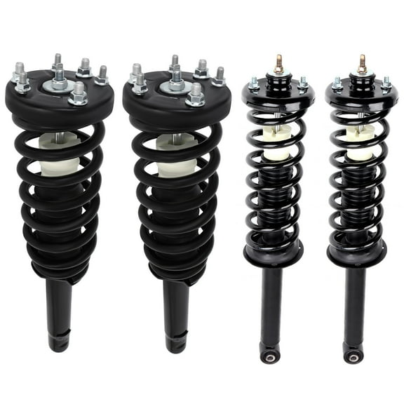 TRQ Rear Air to Coil Spring Shock Suspension Kit for Buick Chevy GMC ...