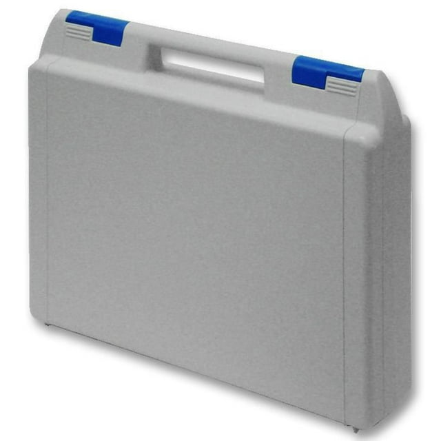 HOFBAUER Maxibag 0.5 Slimline Plastic Briefcase Storage Case Light Grey ...