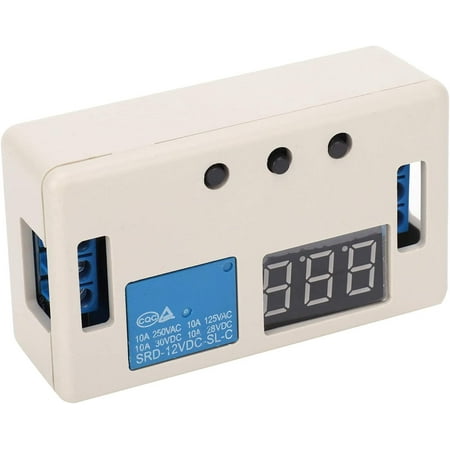 DC 12V Timer Relay, Digital Automation Timing Timer Timing Relay Switch ...