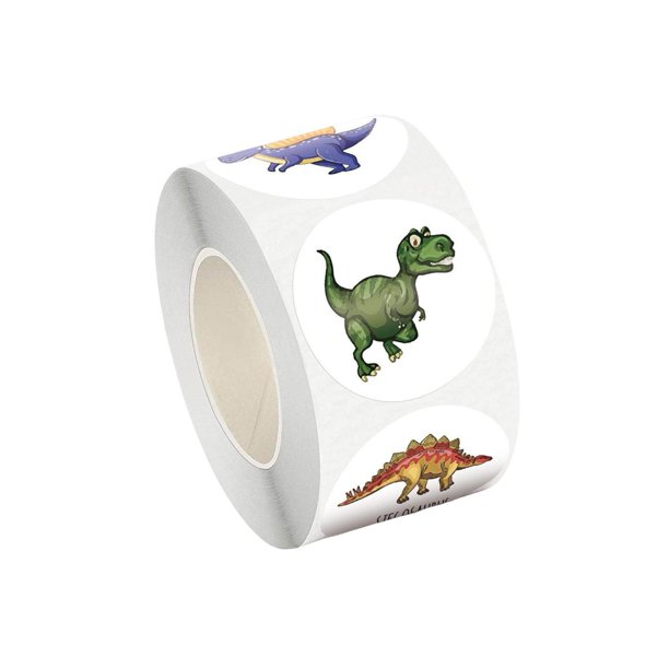 Paper Stickers Scrapbook Dinosaur Stickers Decals for Cupcake Craft ...