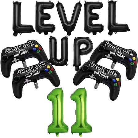 Video Game Party Balloons Set for Boys Girls Birthday Decorations Game ...