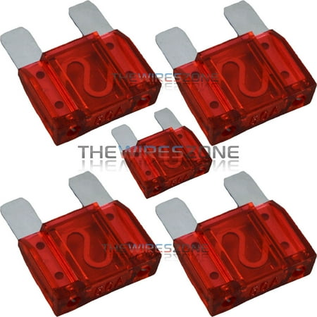 50 Amp Maxi Car Fuse Audio Fuses Boat Auto Blade Style Large Ignition 5 ...