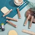 1 Set 6Pcs 6 Styles Wooden Rolling Pin for Baking Embossed Cookies ...