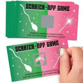 Big Dot of Happiness Fall Turkey Scratchers, Fun Happy Thanksgiving ...