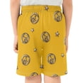 BZSMCE Adjustable Drawstring Casual Shorts With Peace Symbol Star ...
