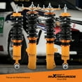 Maxpeedingrods Coilovers 24 Way Adj. Damper Suspension Kit for Mini ...