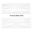 One-Piece Interior Overhead Front Map/Dome Light Cover Lens Replacement ...