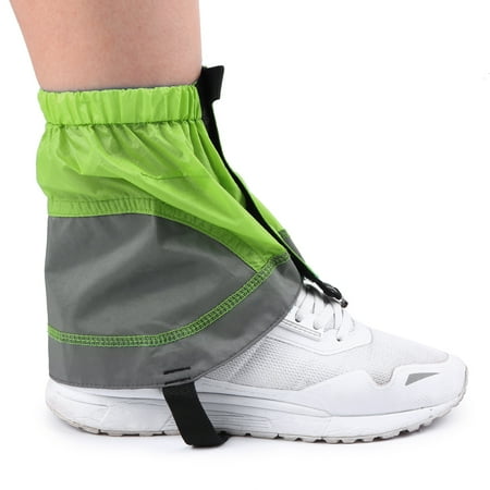 1 Pair Short Shoe Gaiter Ultra Light Ankle Gaiter Coated Nylon Ankle ...