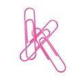 JAM Colorful Jumbo Paper Clips, Large 2 inch, Pink Paperclips, 75/Pack ...