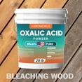 Oxalic Acid 20 lbs - 99.6% Pure Fine Powder, Multi-Use Cleaner and ...
