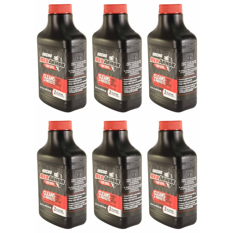 Echo Auto Echo 6450001 Power Blend 1 Gallon Oil Mix (50 Red Armor 2 ...