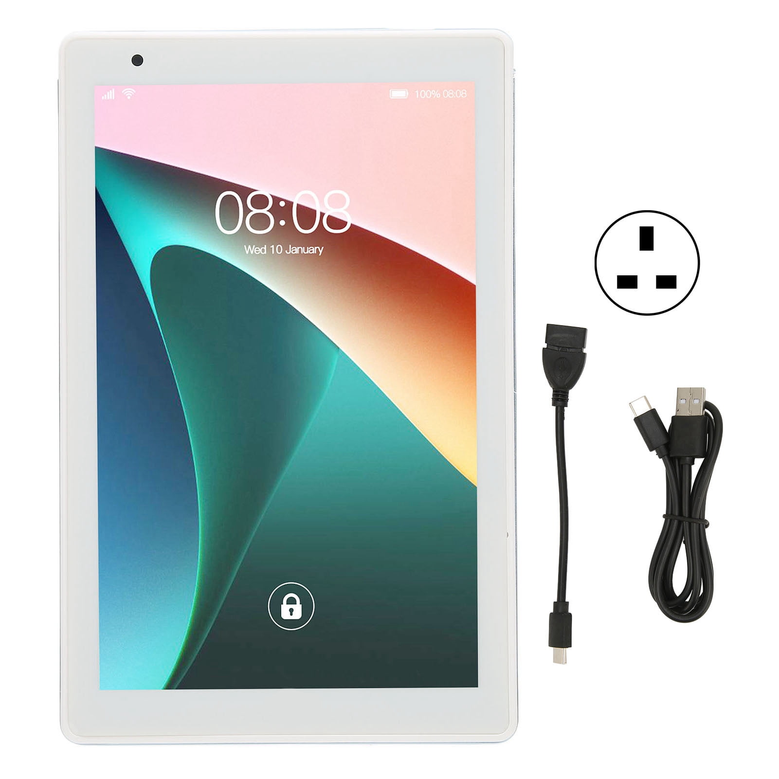 Tablet de 8 pulgadas 4G RAM 64G ROM 1960 x 1080 IPS Pantalla de ...