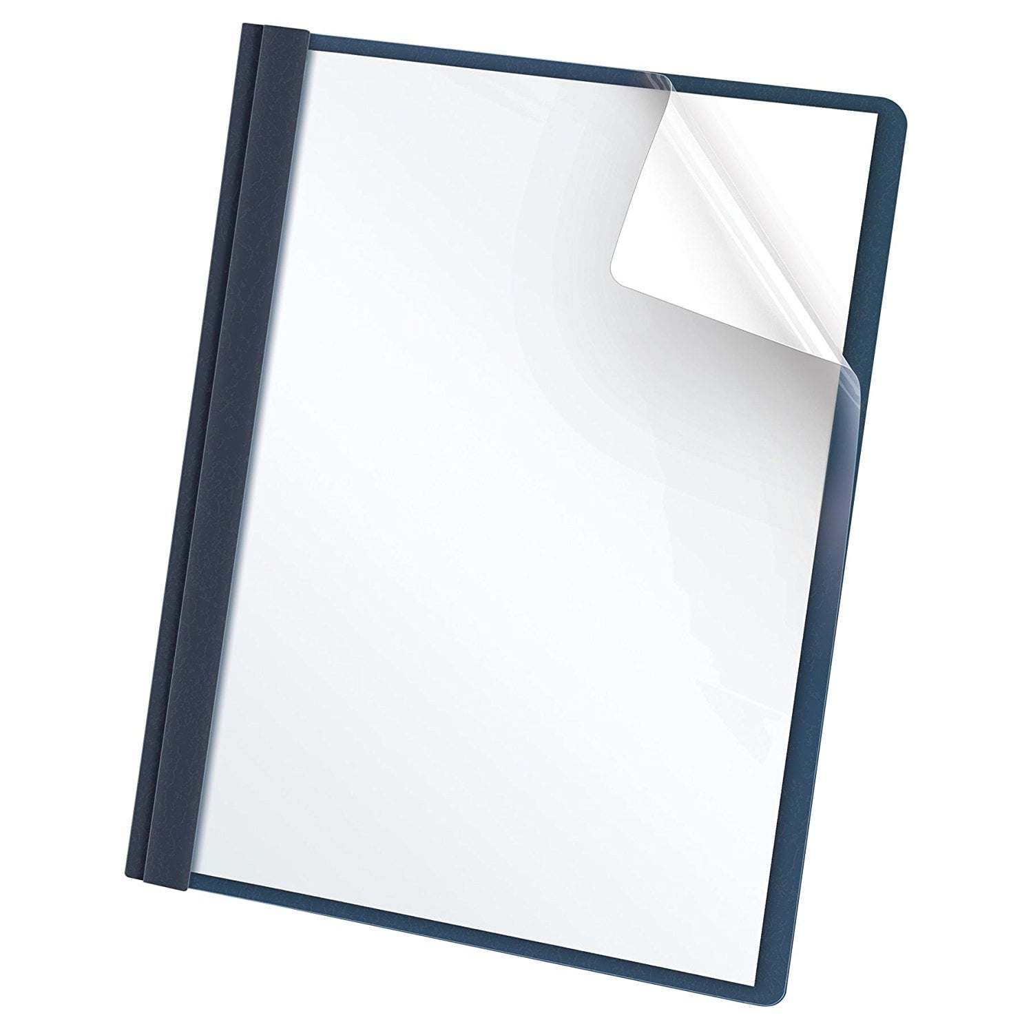 Clear Front Report Covers Letter Size Dark Blue 25 Per Box 55838EE clear-front-report-covers-letter-size-dark-blue-25-per-box-55838ee