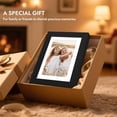 3.5x5 Picture Frame, Made of Real Glass and Wooden Frame, Horizontal ...
