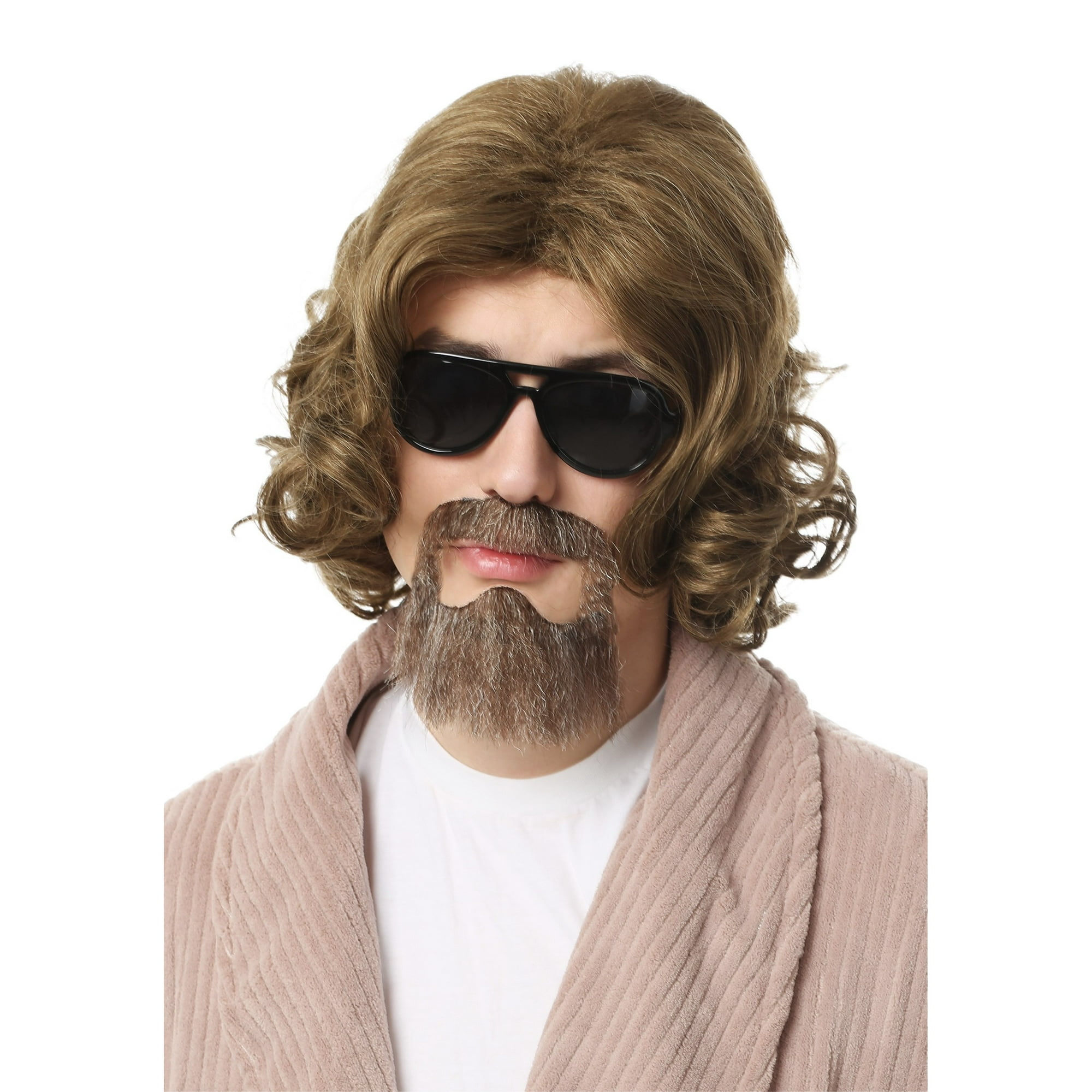 Click here for Fun Costumes Big Lebowski Adult The Dude Wig And B... prices