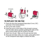 Consolidated Stamp Cosco 1-color Self-inking Stamp Kit - Walmart.com