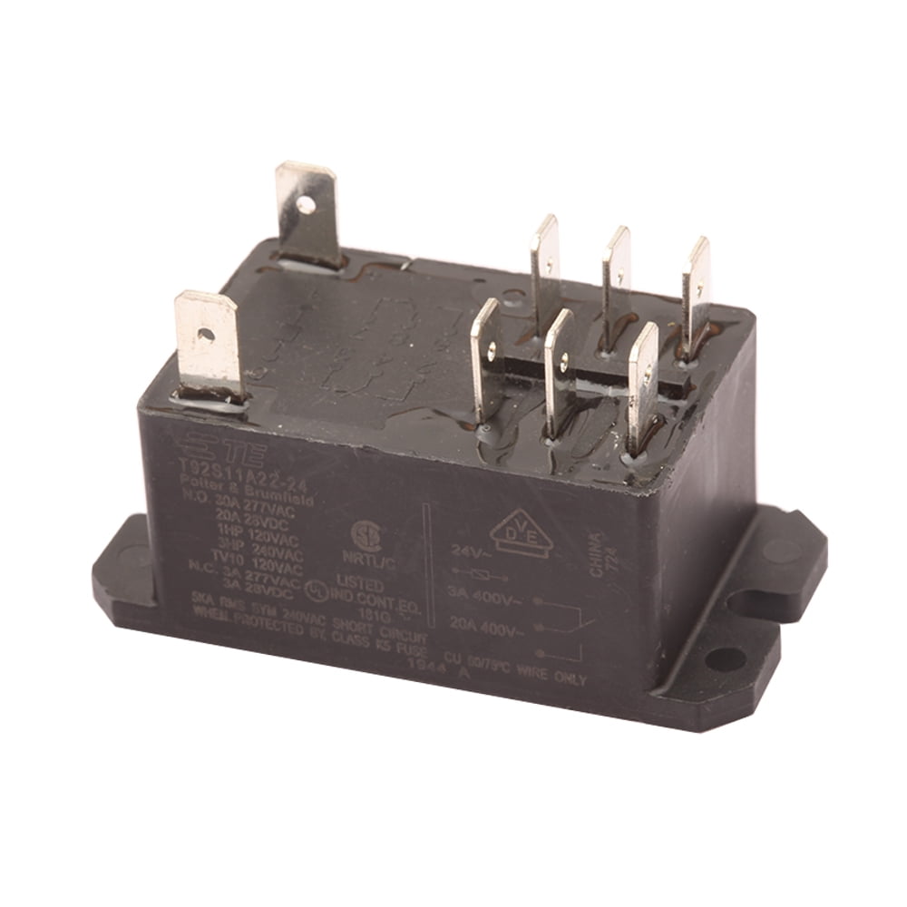 1pcs T92S11A22-24 T92S11A22 DPDT 24VAC/30A Power Relay - Walmart.com