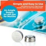 MEDca 1.5V Alkaline Batteries - LR754 AG5 393 754 LR48 193 Battery - 60 ...