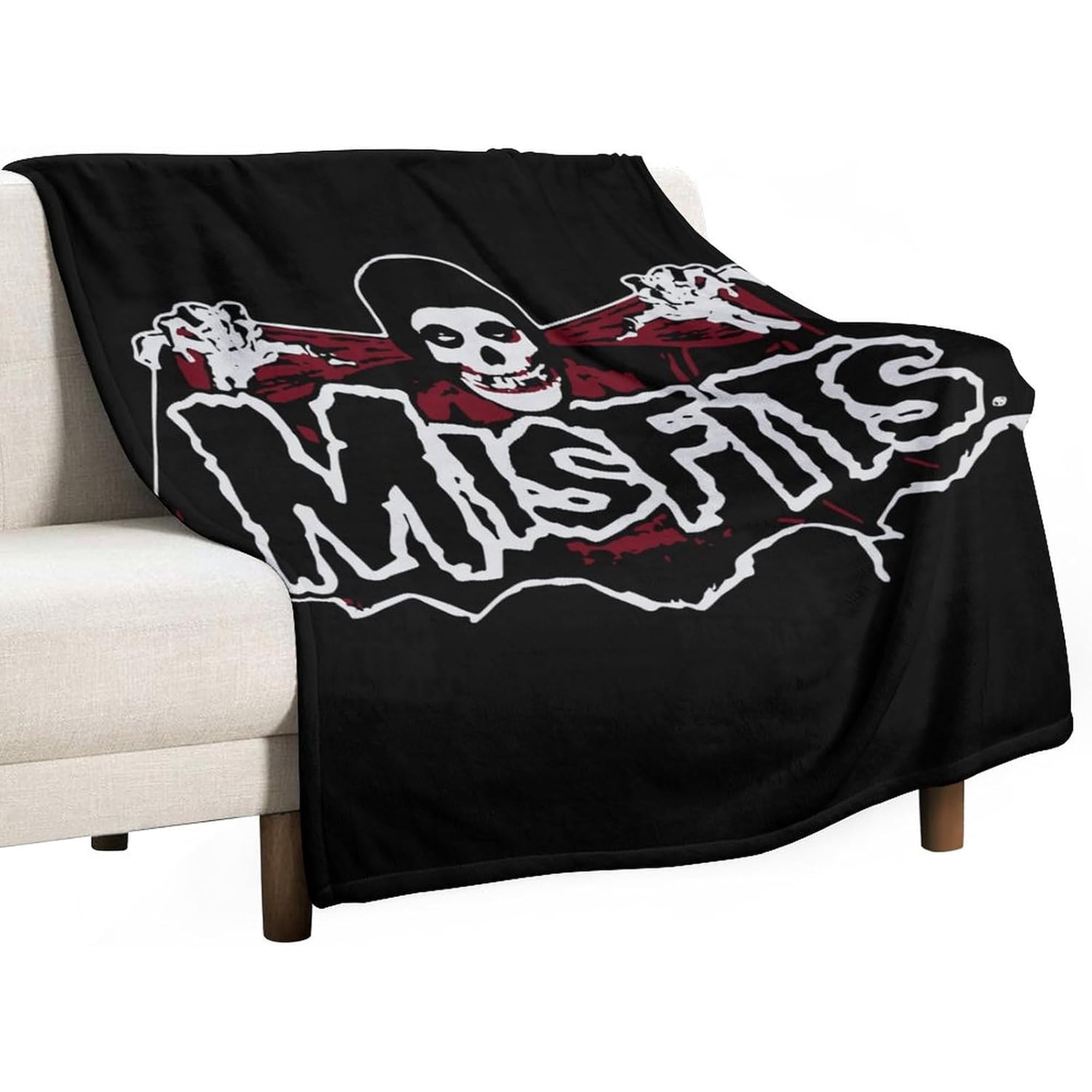 Click here for Kervinter Misfits Batfiend Red Fleece Blanket Plus... prices