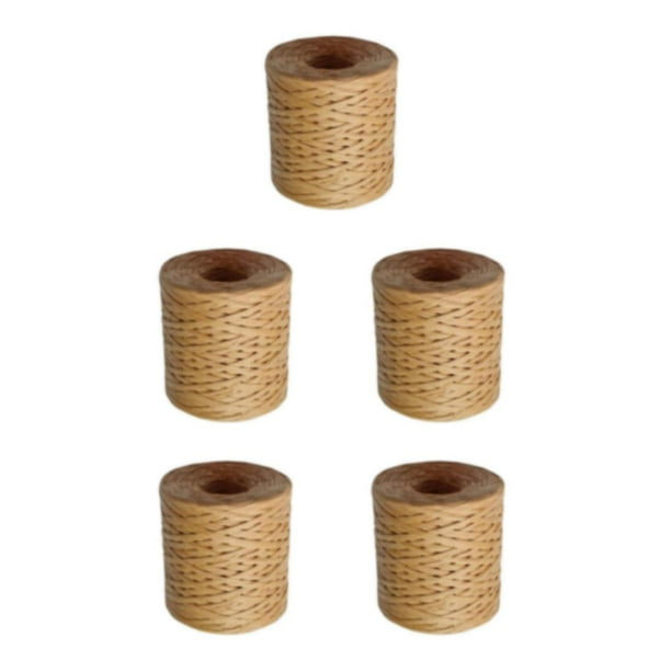 Redempat Craft Twine Rope String DIY 200M Paper Raffia Ribbon Cord for ...