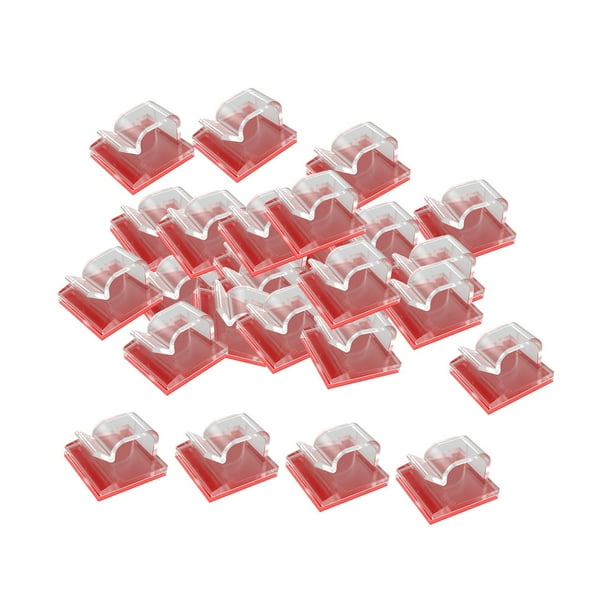 50x Clips para cables Organizadores de cables Soportes para montajes de ...