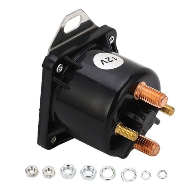 Solenoid Valve Relay,4 Terminal Starter Solenoid Starter Valve Relay ...