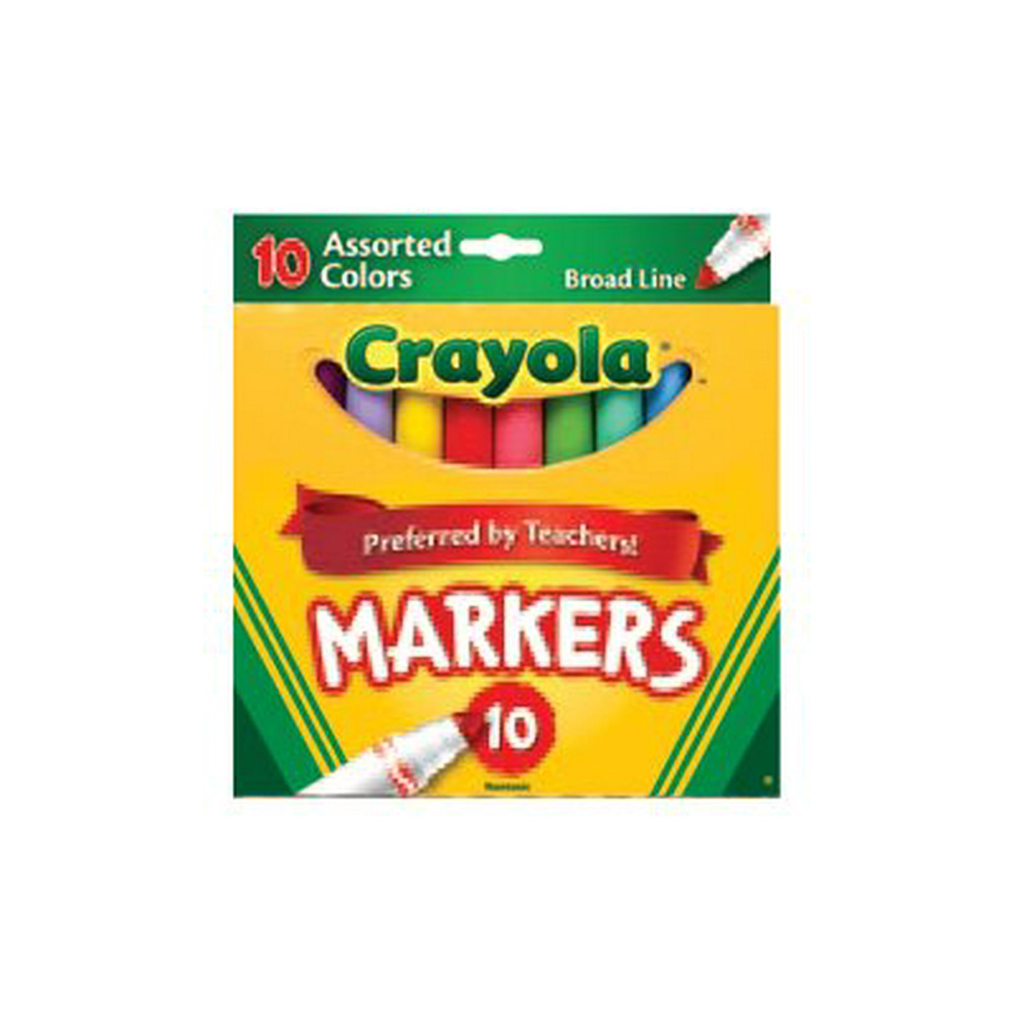 Click here for Crayola - Marker - Assorted Colors - Broad (Pack O... prices