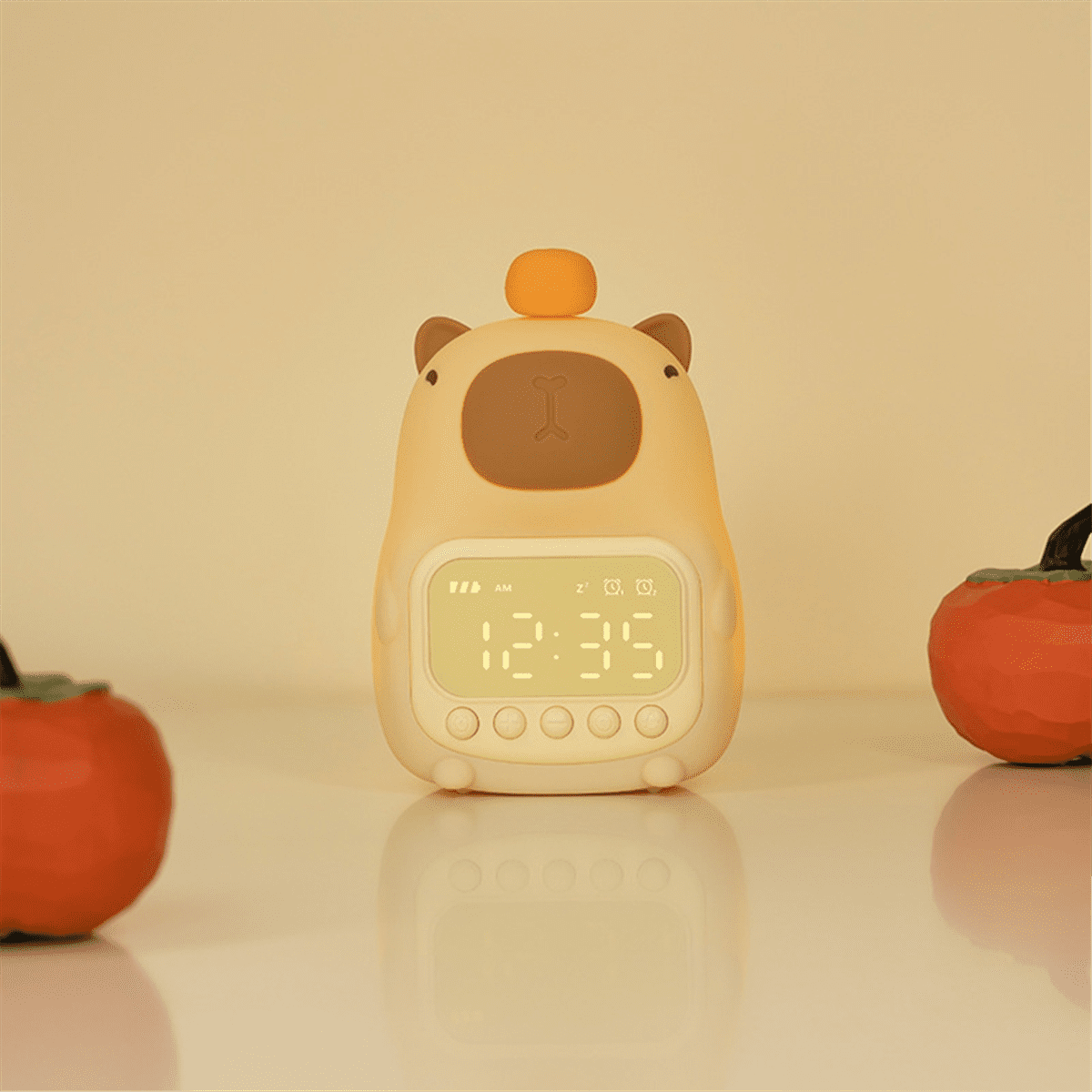 Click here for Unbranded Capybara Night Light With Digital Clock... prices