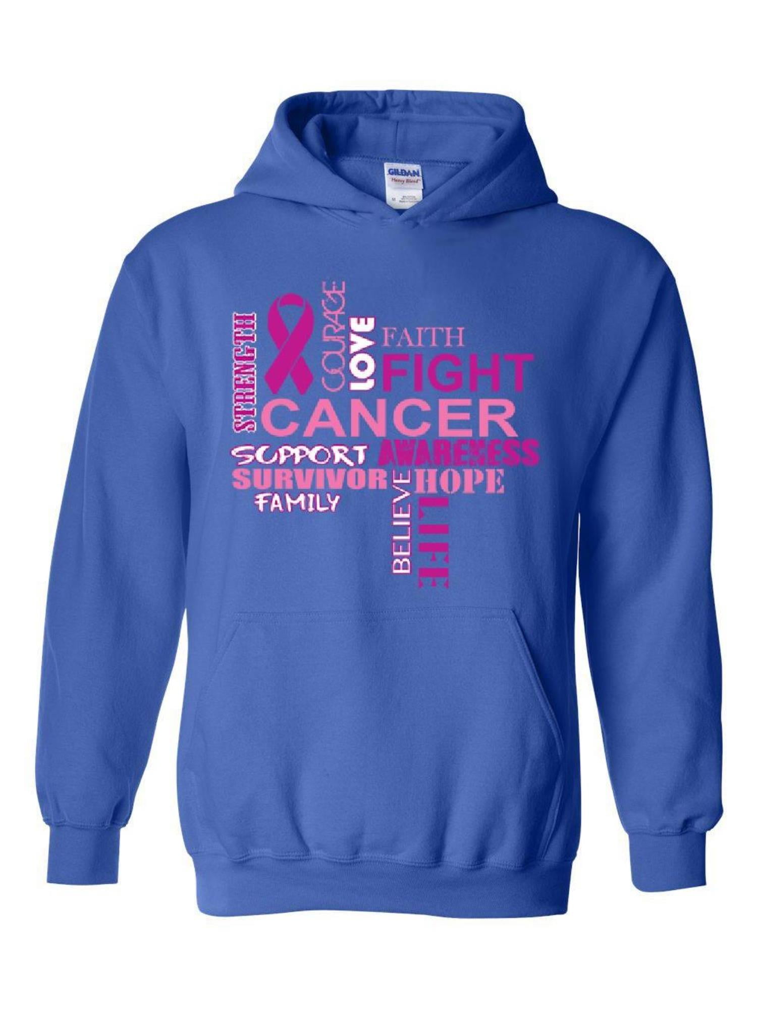 IWPF - Unisex Cancer Awareness Fight Breast Cancer Hoodie Sweatshirt ... IWPF - Unisex Cancer Awareness Fight Breast Cancer Hoodie Sweatshirt ...