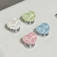 Agiufgs Heart Shaped Toilet Push Button Pp, Easy Flush for Long Nails ...
