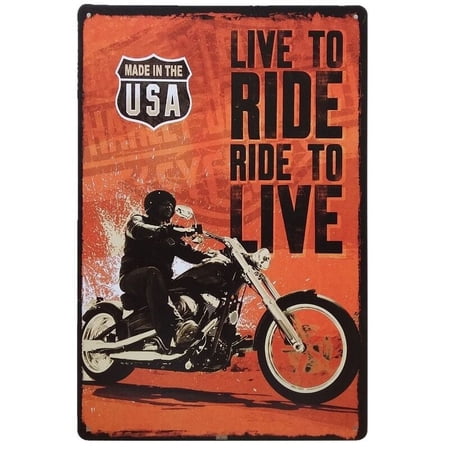 UPC 948582683337 - Large Vintage Retro Tin Sign door Wall Decor Metal ...